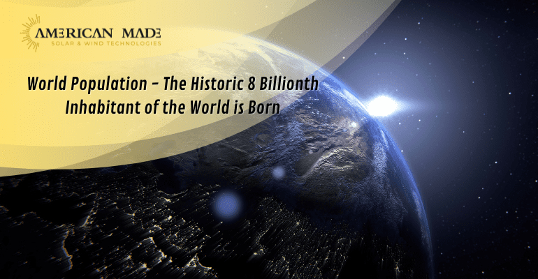 World Population- The World's Historic 8 Billionth Inhabitant Is ...